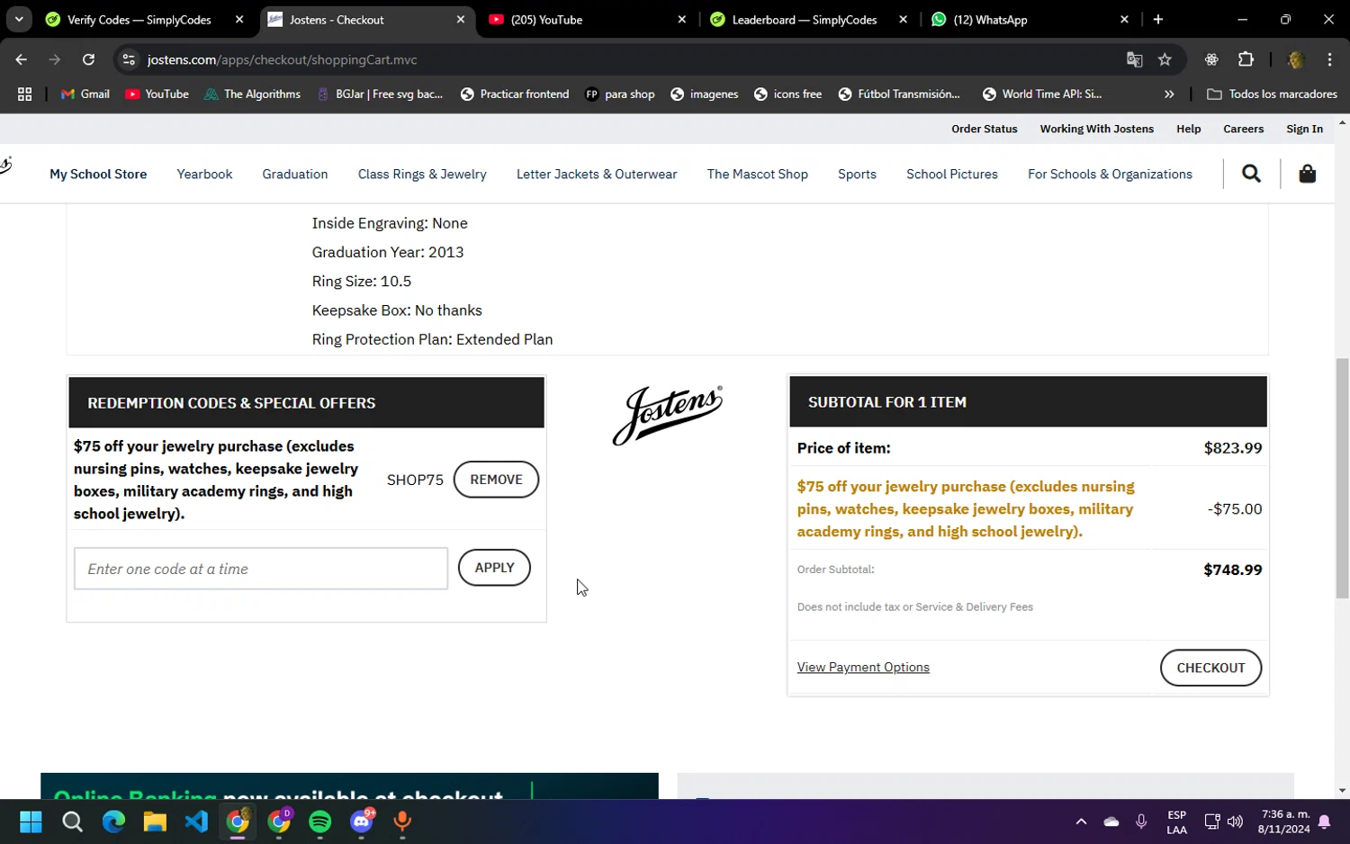 Jostens Coupon Codes - $40 Off | November 2024
