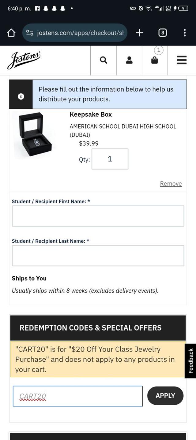 Jostens Promo Codes (5 Verified) - $20 Off Sitewide Oct 2025