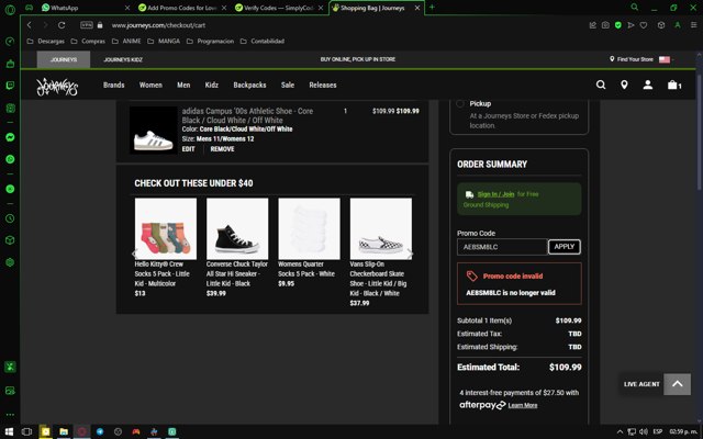 Journeys Promo Codes - $5 Off Coupons Aug 2025