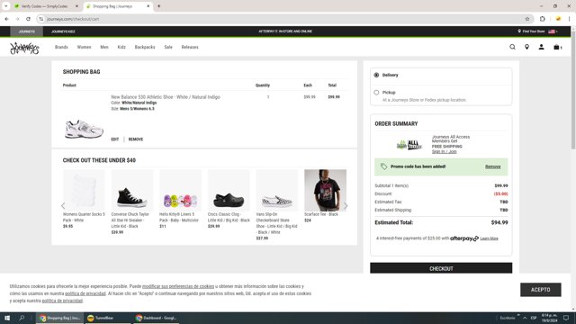 Journeys Promo Codes - $5 Off Coupons Aug 2025