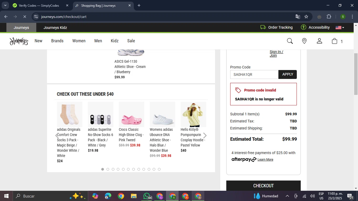 Journeys Promo Codes - $5 Off Coupons May 2025