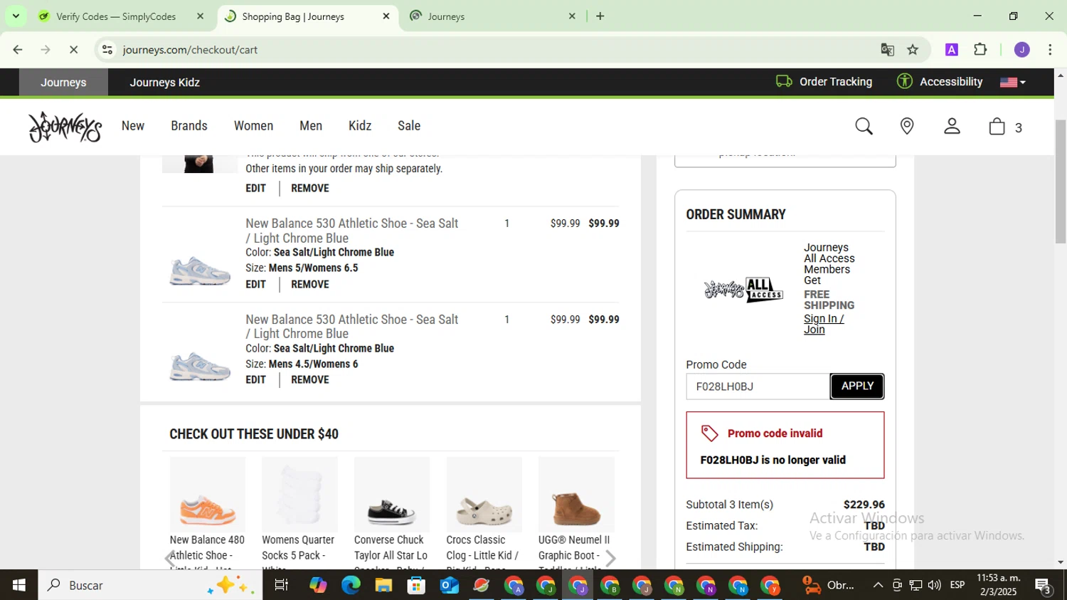 Journeys Promo Codes - $5 Off Coupons May 2025