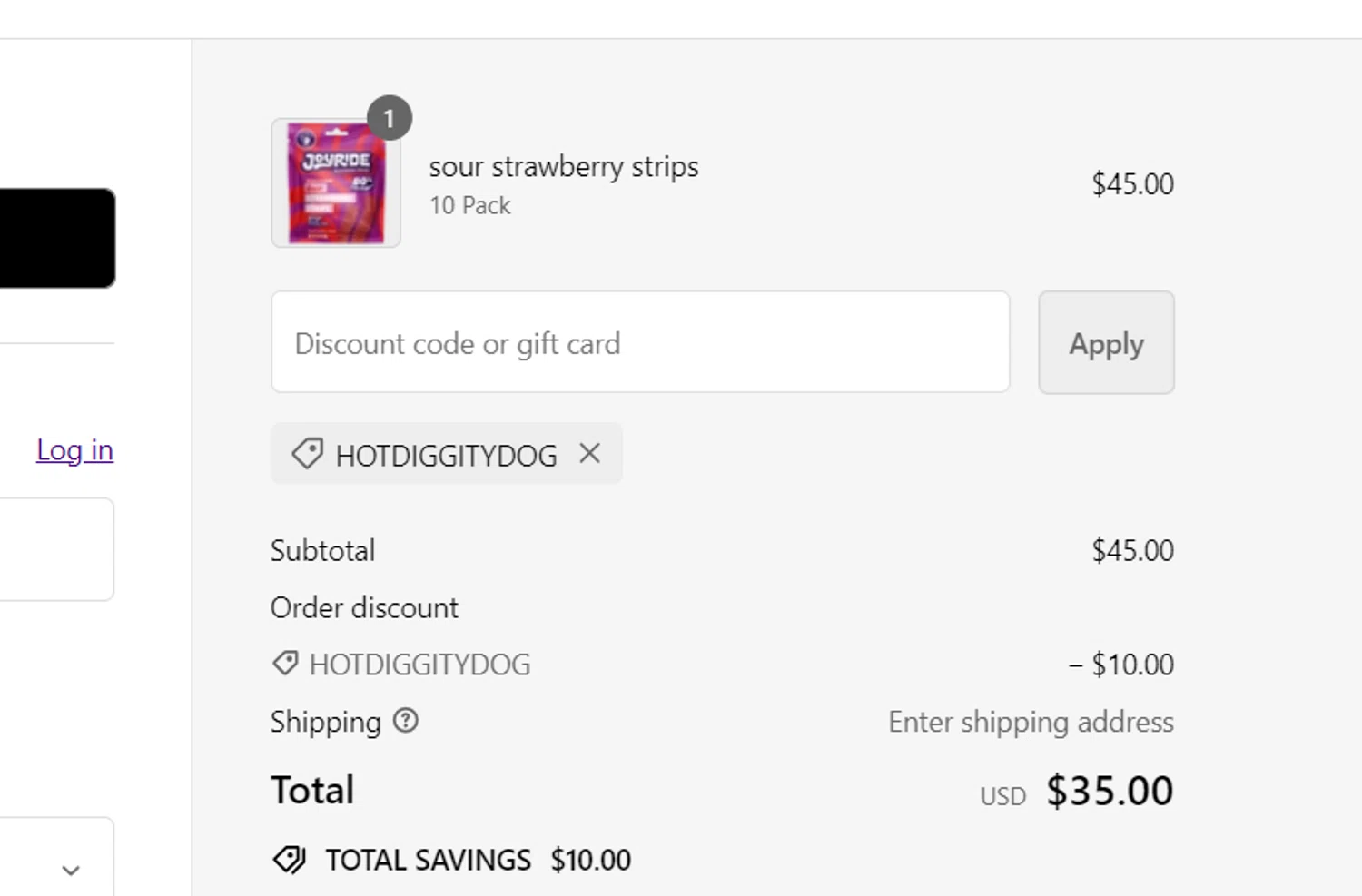 Joyride Sweets Promo Codes - $10 Off | September 2024