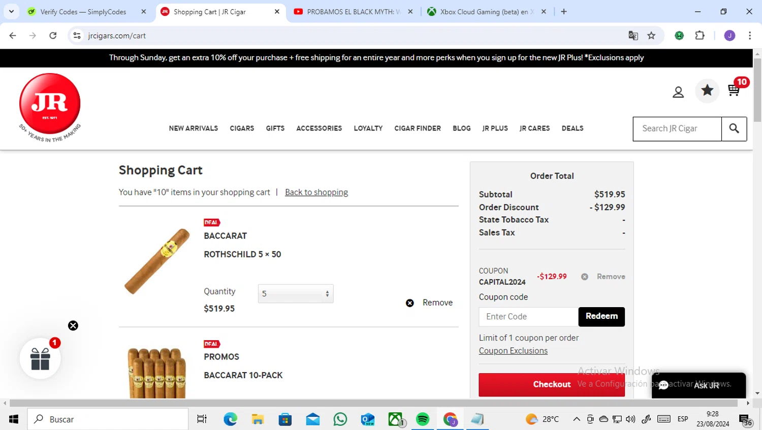 JR Cigar Coupon Codes - 30% Off | September 2024