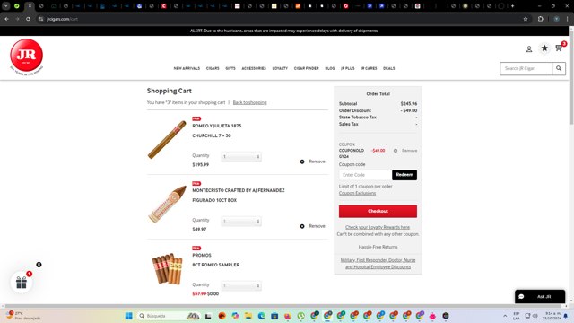 JR Cigar Coupon Codes - $3 Off | November 2024