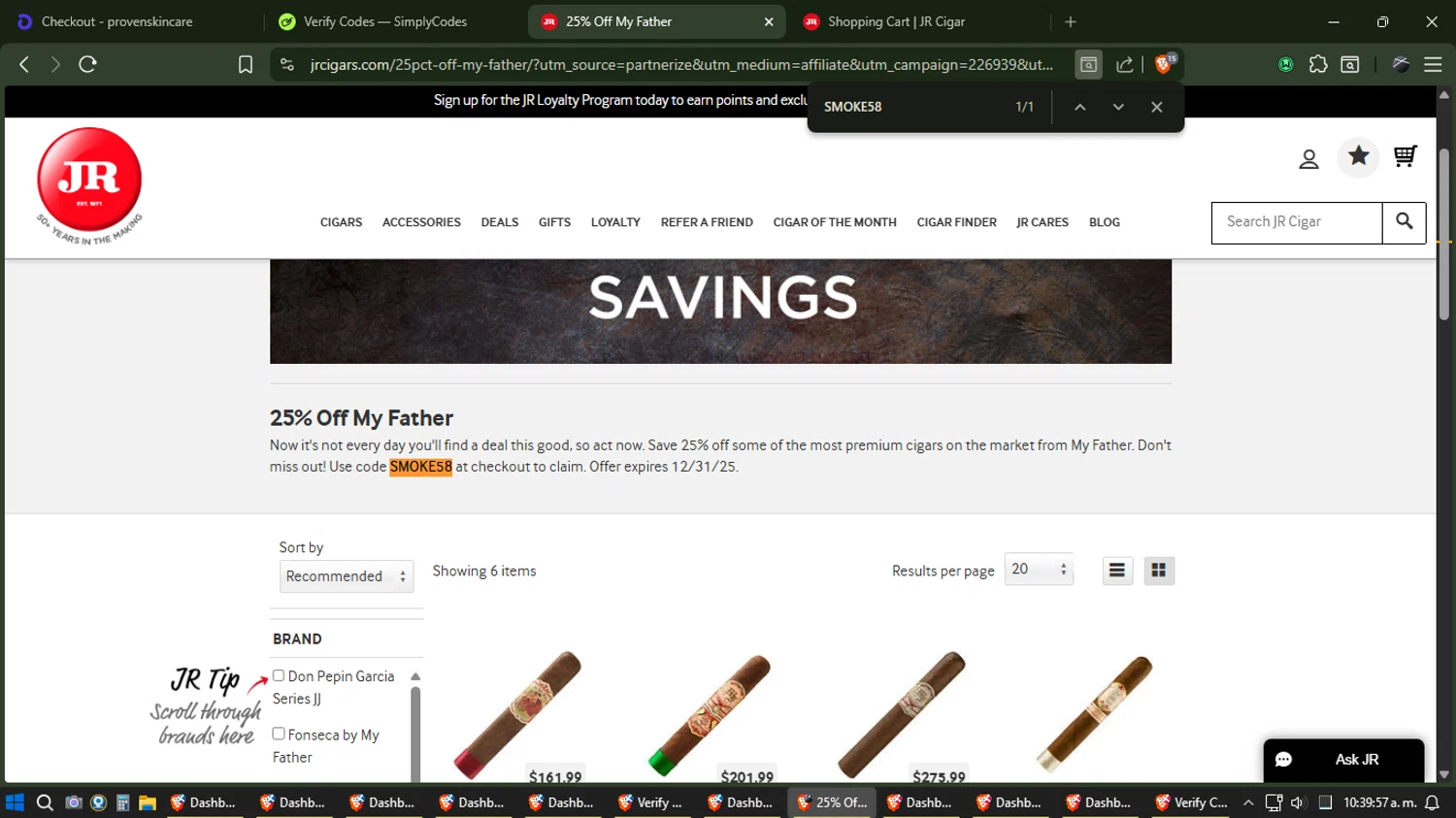 JR Cigar Promo Codes - 55% Off (25 Verified) Jan 2026