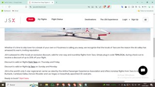 JSX Promo Codes - $20 Off Coupons Mar 2025