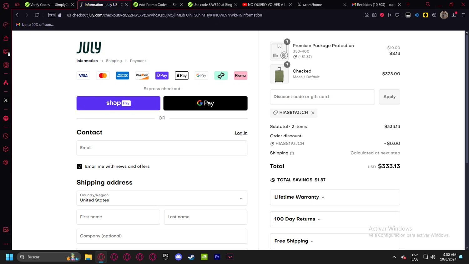 July Discount Codes - up to 15% Off | October 2024