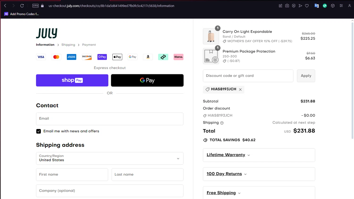 July Discount Codes - 10% Off | August 2024