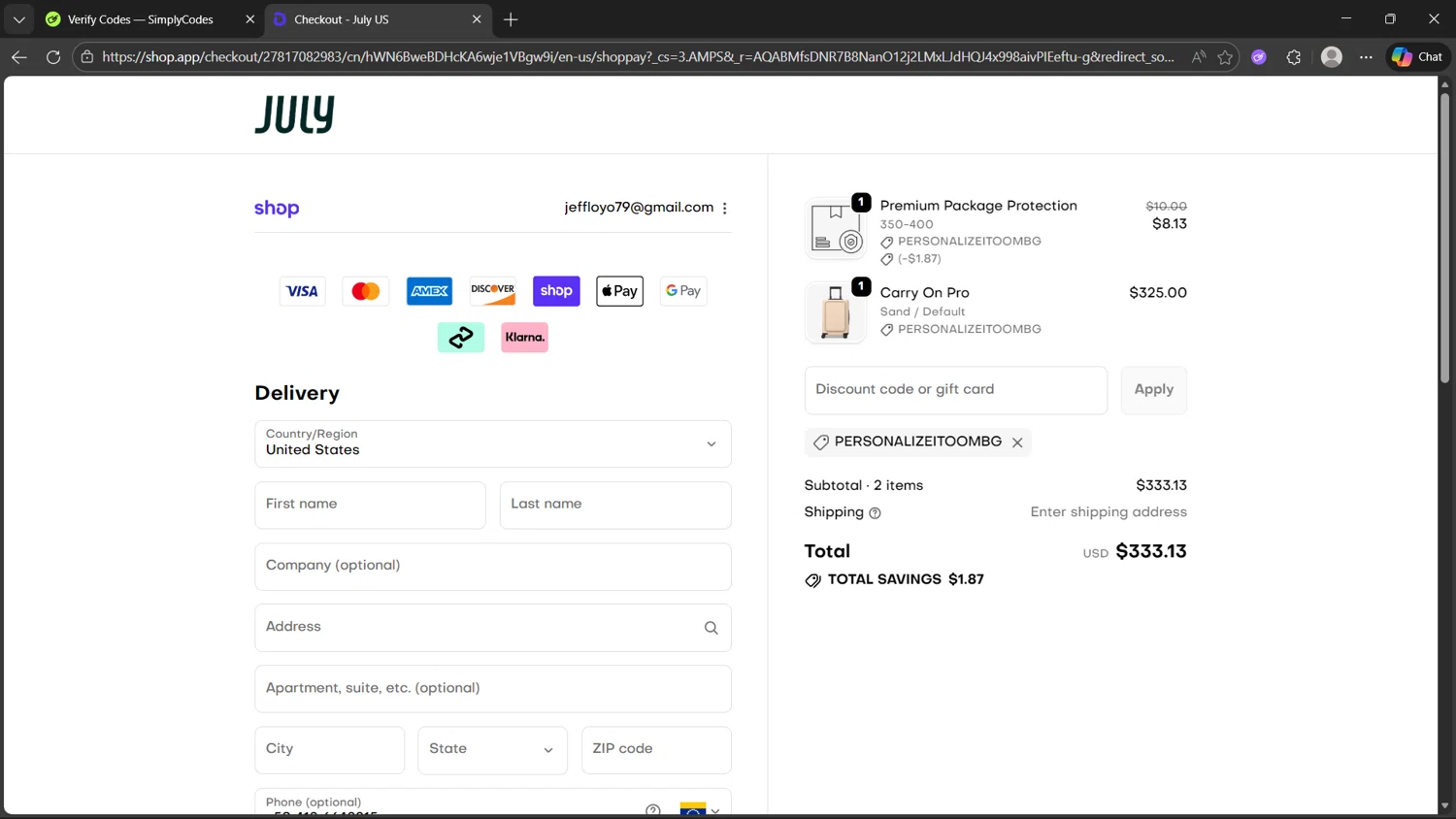 July Promo Codes - 15% Off (6 Verified) Dec 2025