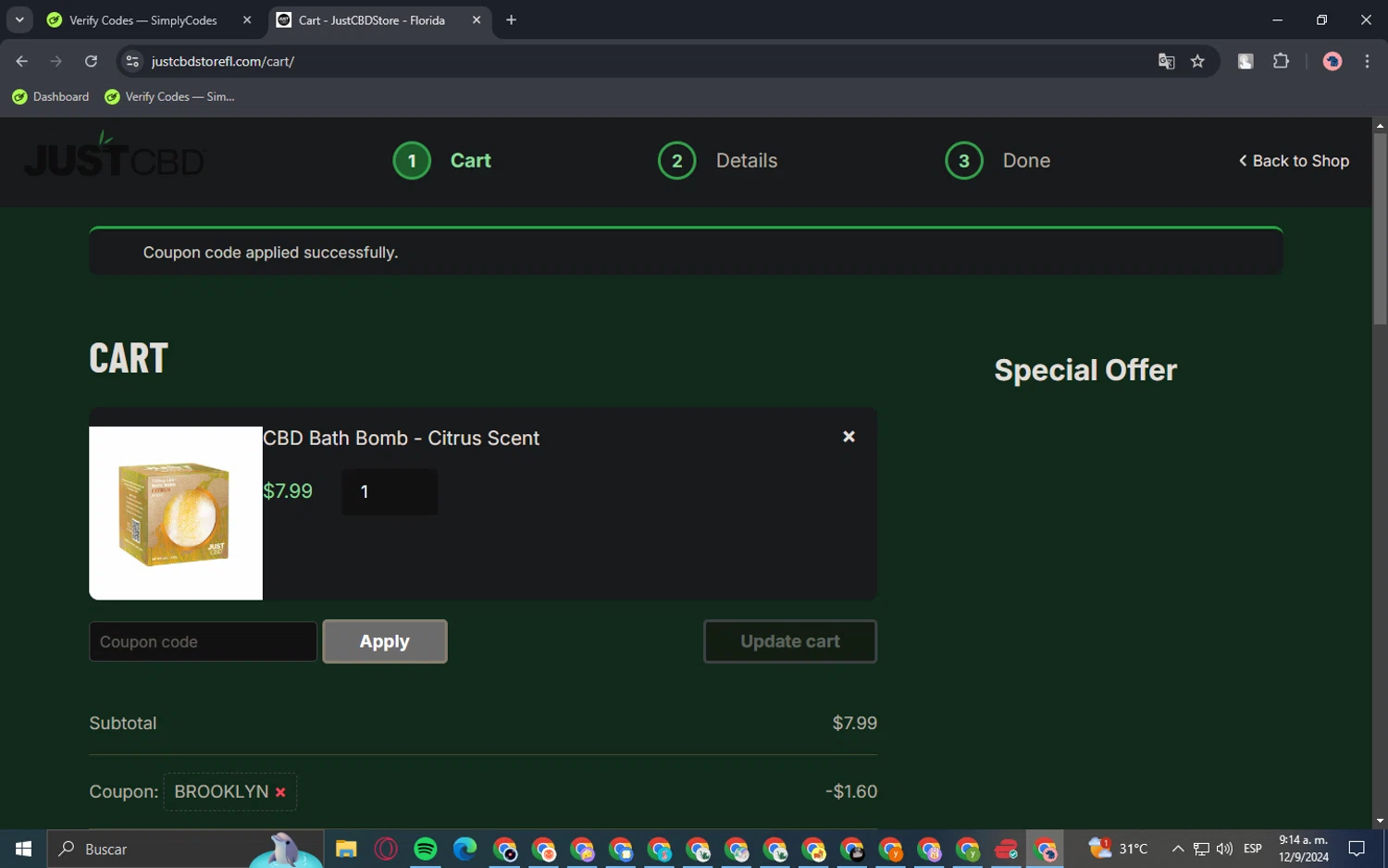 Just CBD Coupons - 20% Off | November 2024