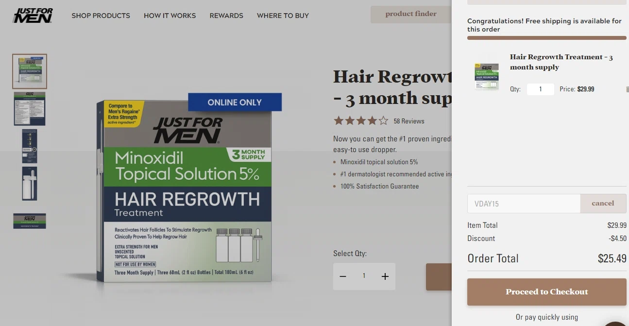 Just For Men Coupon Codes - 2% Off Coupons Jan 2025