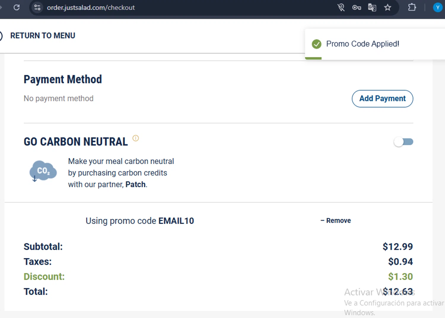 Just Salad Promo Codes - $5 Off Coupons Dec 2025