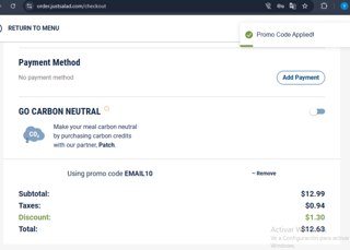 Just Salad Promo Codes - 10% Off Coupons Sep 2025