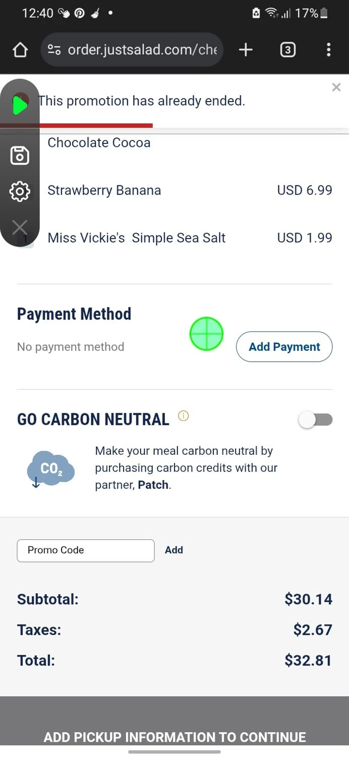 Just Salad Promo Codes - $5 Off Coupons Dec 2025