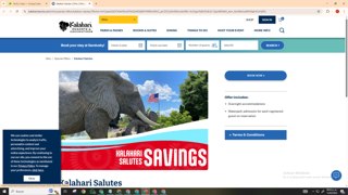 Kalahari Resorts Promo Codes (1 Verified) - $10 Off Apr 2025