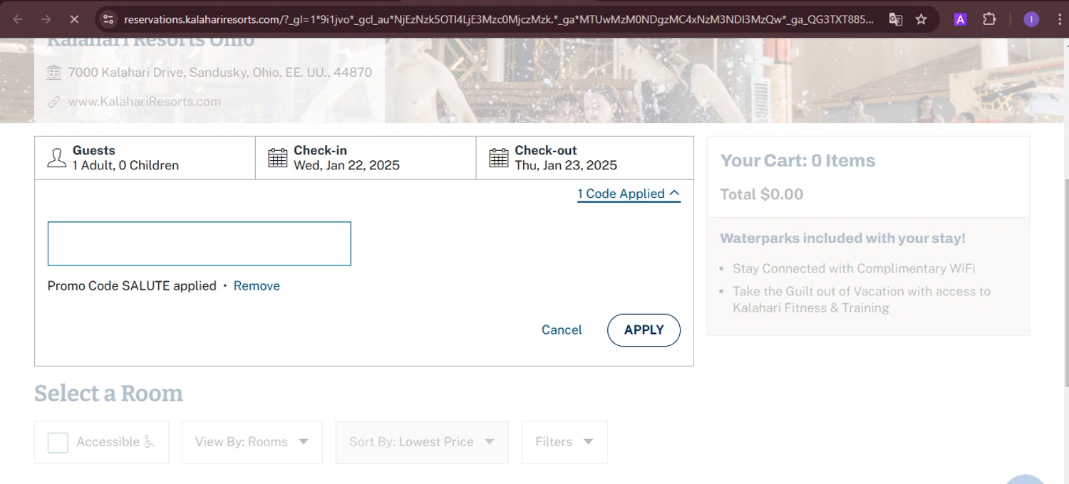 Kalahari Resorts Promo Codes (3 Verified) - 30% Off Jan 2025