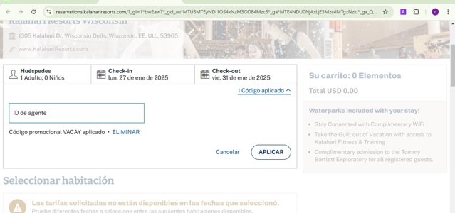 Kalahari Resorts Promo Codes (3 Verified) - 10% Off Feb 2025