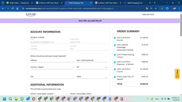 Kaplan Discount Codes - $500 Off (4 Verified) Sep 2025