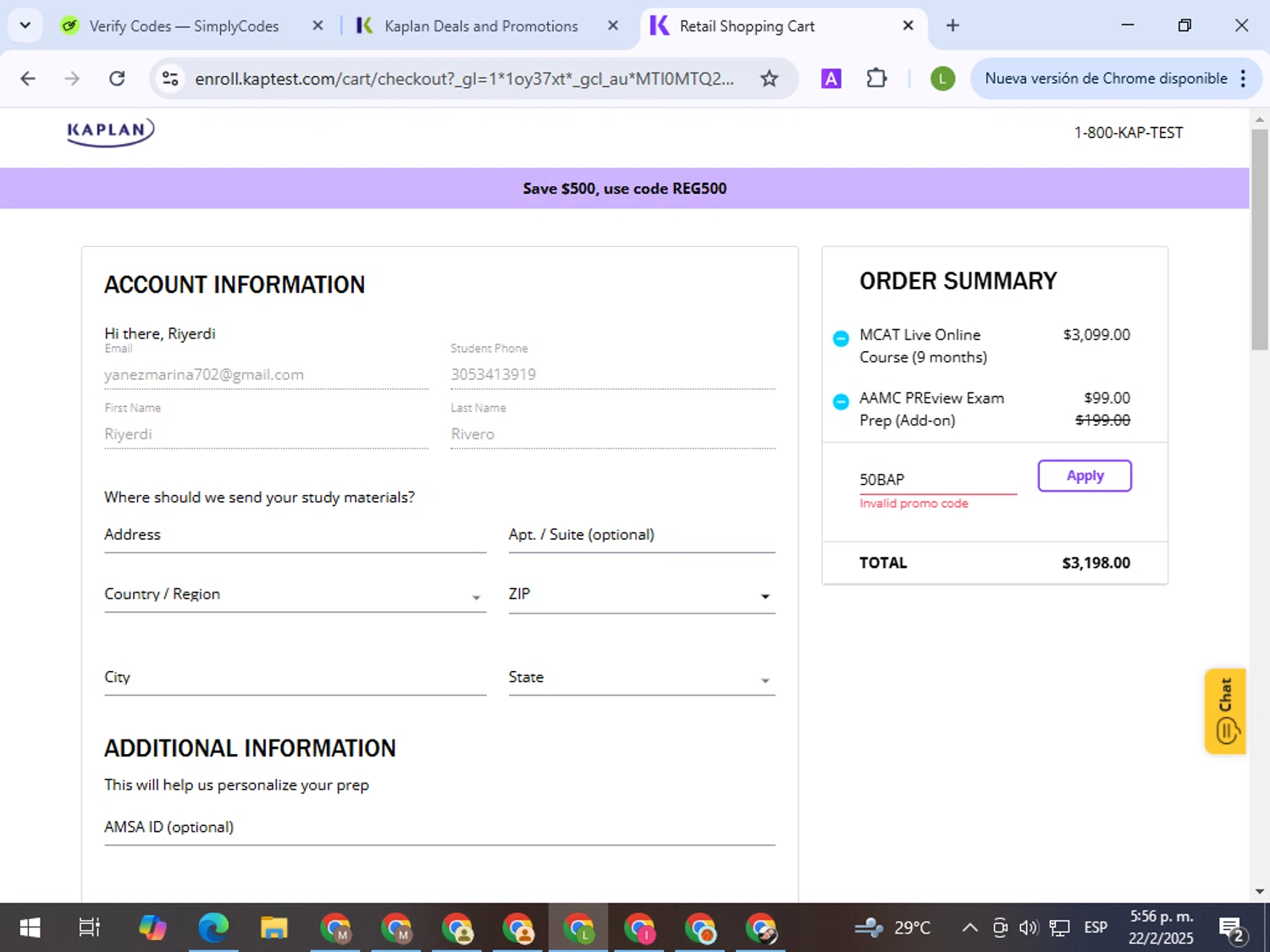 Kaplan Discount Codes - $50 Off (4 Verified) Jul 2025