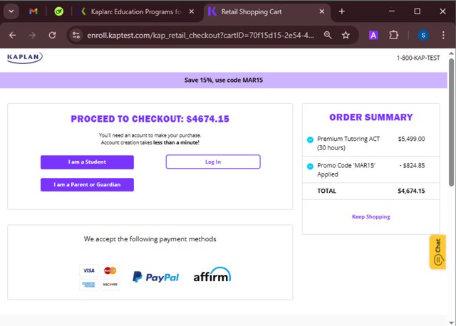 Kaplan Discount Codes - 50% Off (3 Verified) May 2025
