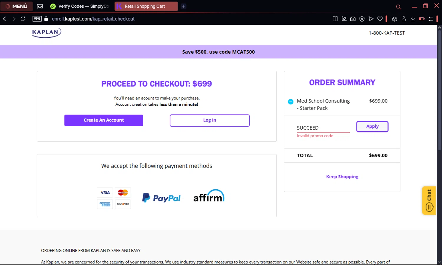Kaplan Discount Codes - 50% Off (3 Verified) May 2025