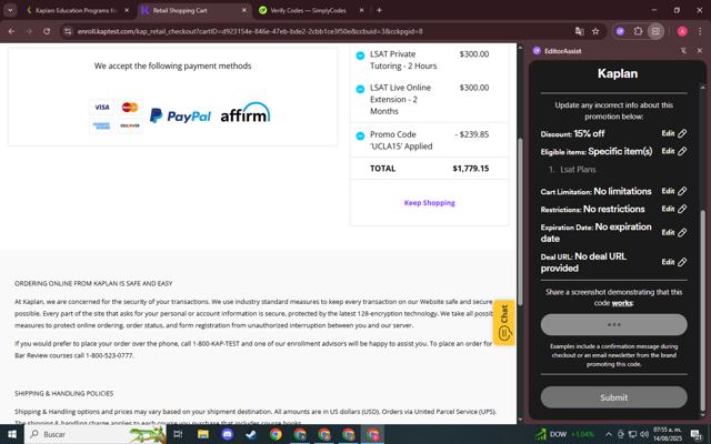 Kaplan Discount Codes - $500 Off (3 Verified) Sep 2025