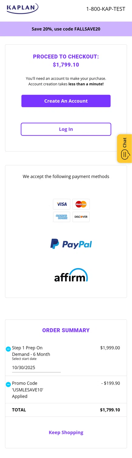 Kaplan Promo Codes - $600 Off (2 Verified) Dec 2025