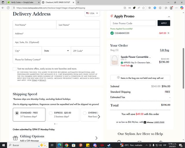 Kate Spade Outlet Promo Codes - 25% Off Coupons Oct 2025