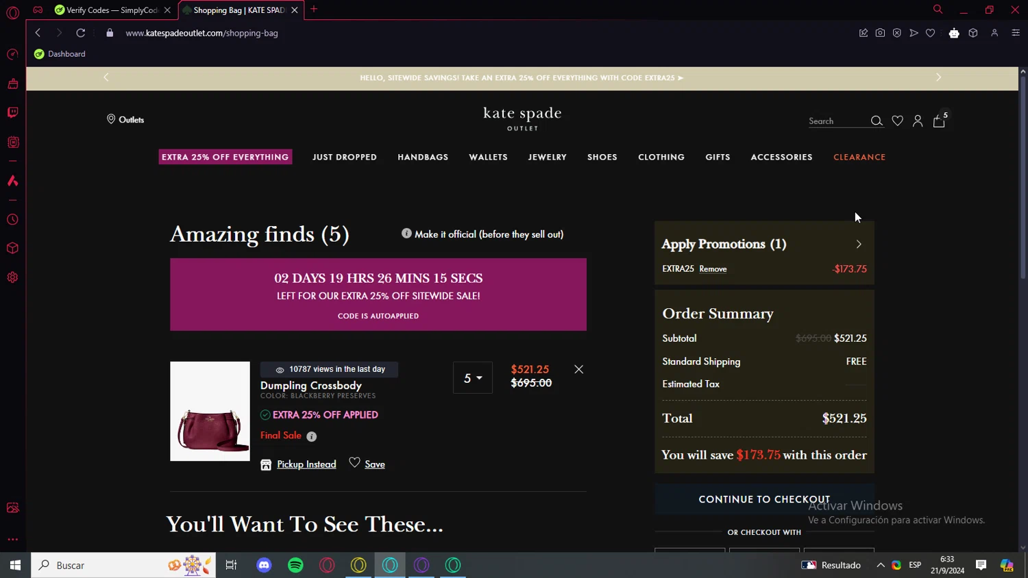 Kate Spade Outlet Promo Codes - 25% Off | September 2024