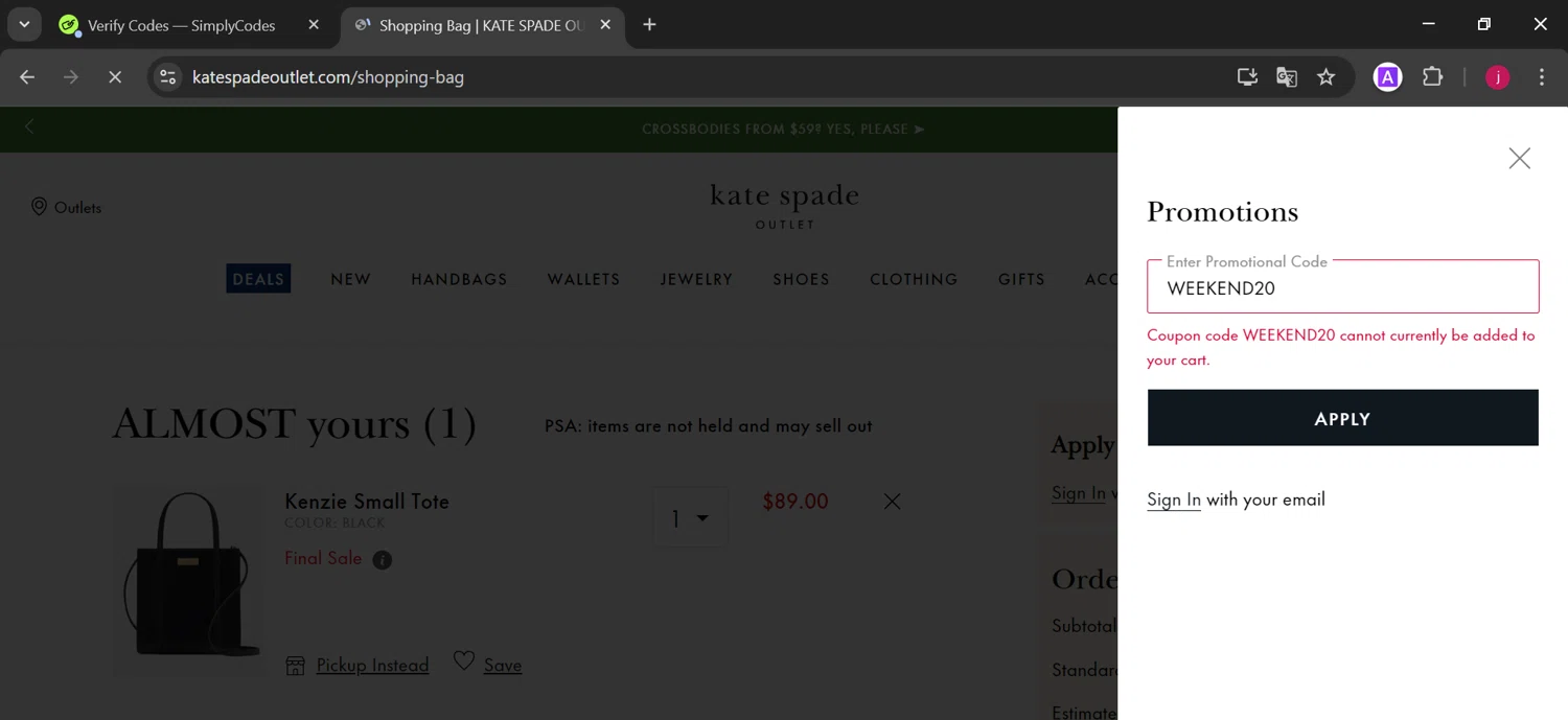 Kate Spade Outlet Promo Codes - 27% Off | November 2024