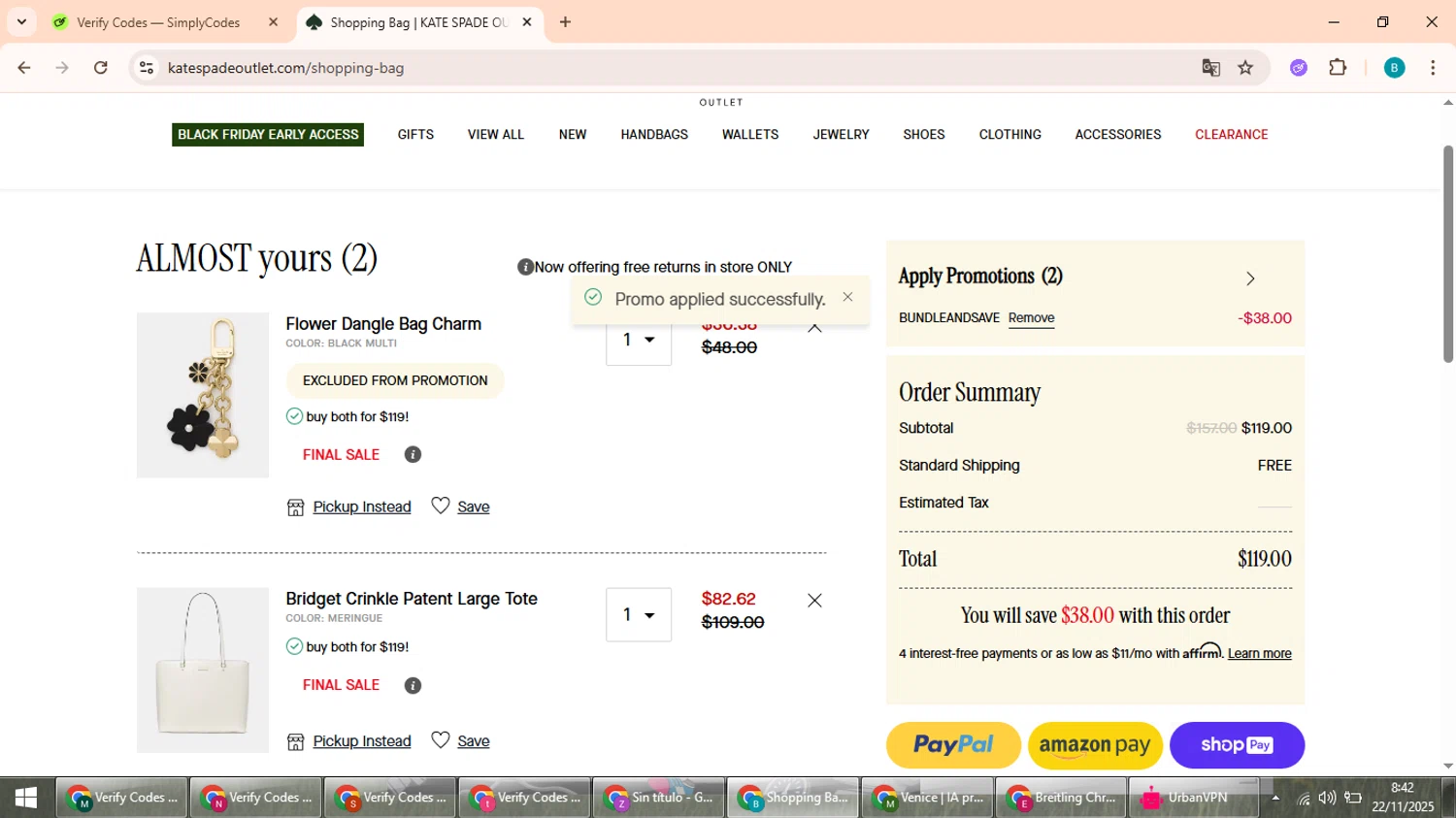 Kate Spade Outlet Promo Code - 25% Off January 2026