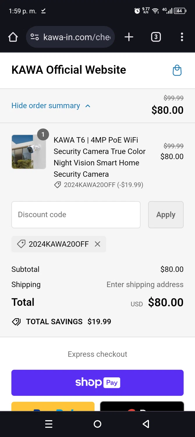 Kawa Coupons - 20% Off | November 2024