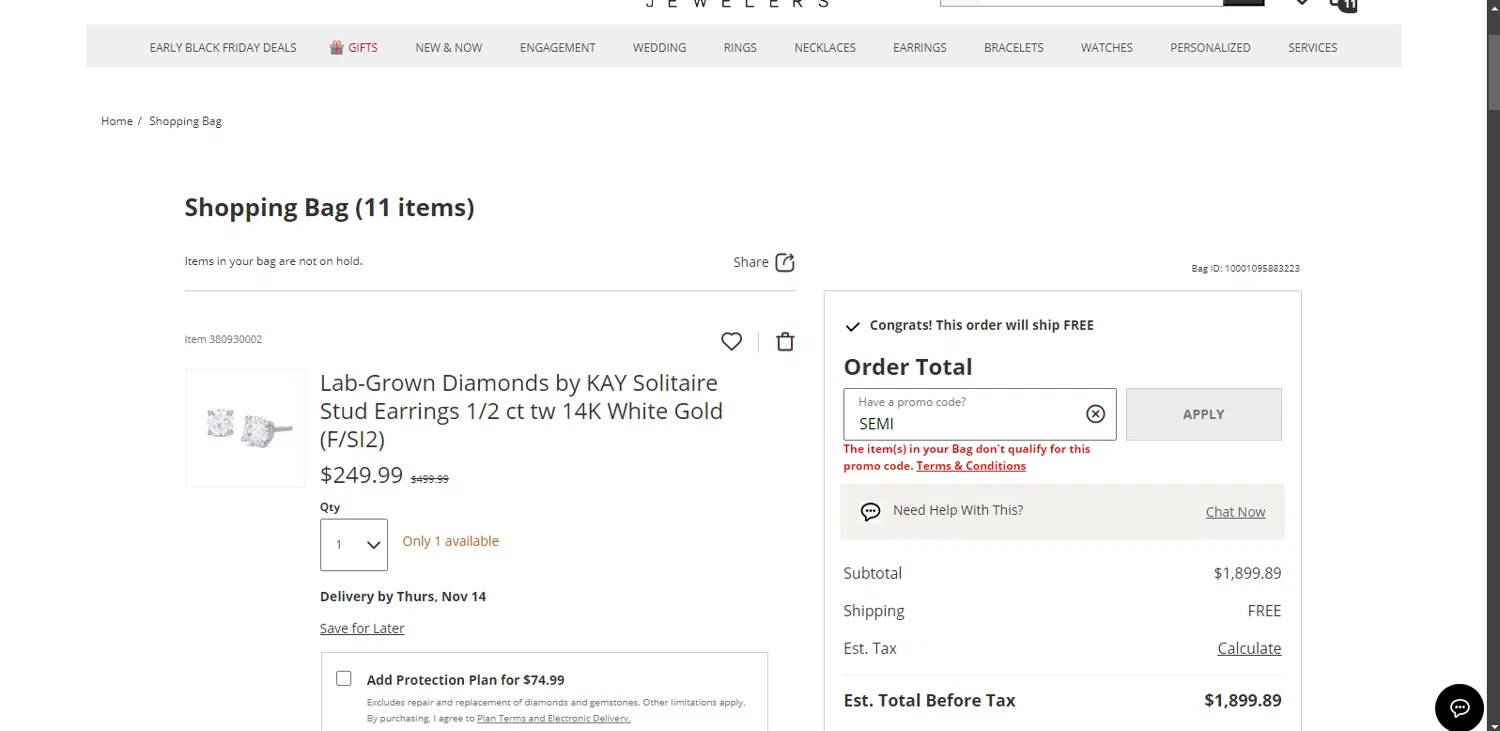 Kay Jewelers Promo Codes - $10 Off | January 2025