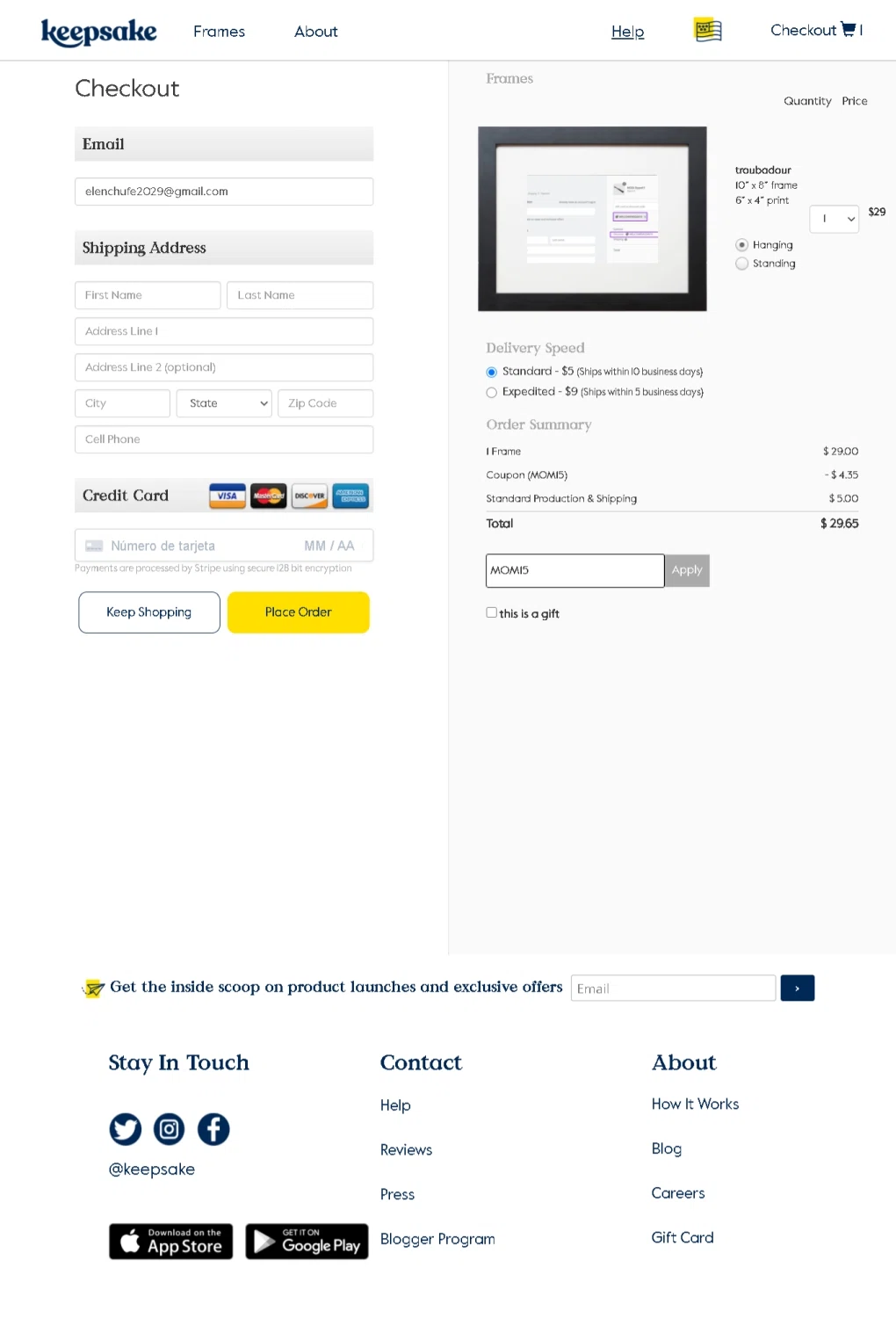 Keepsake Frames Promo Codes - 15% Off Coupons Dec 2025