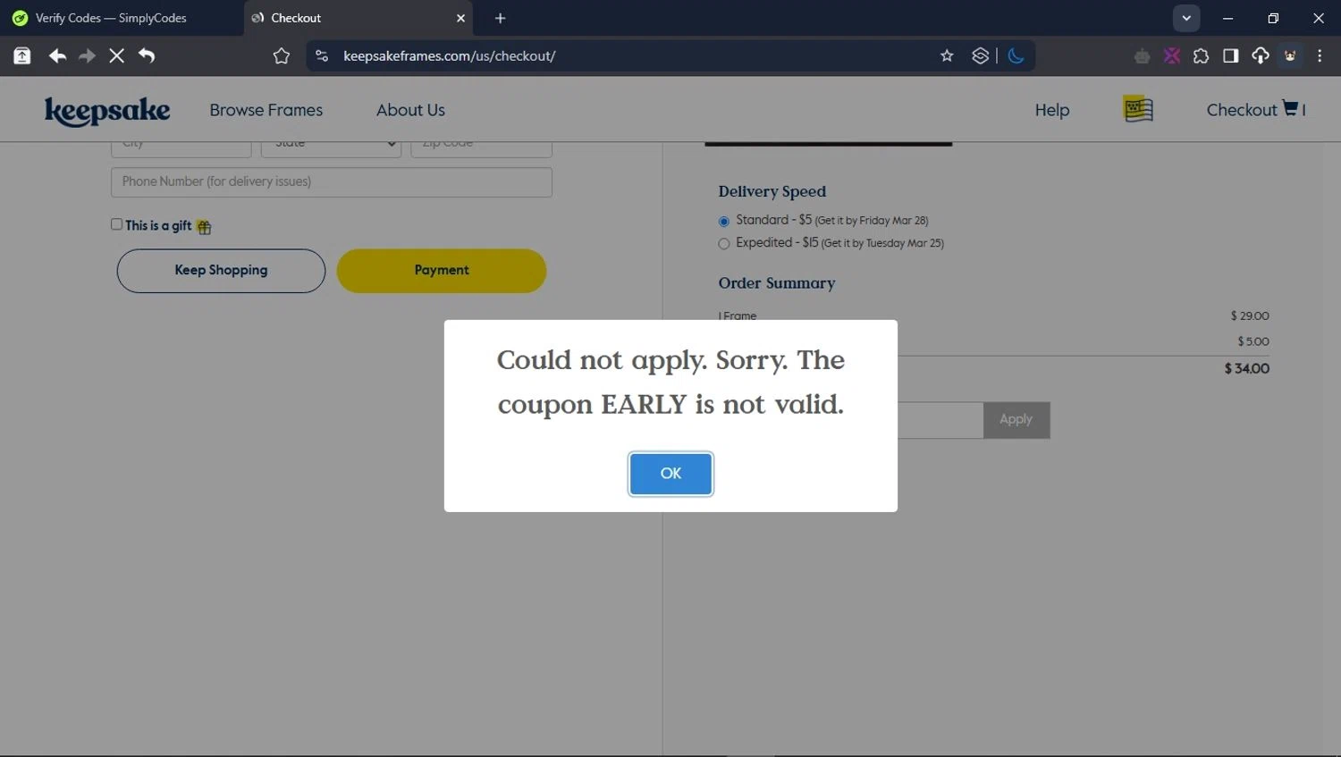 Keepsake Frames Promo Codes - 20% Off Coupons Sep 2025