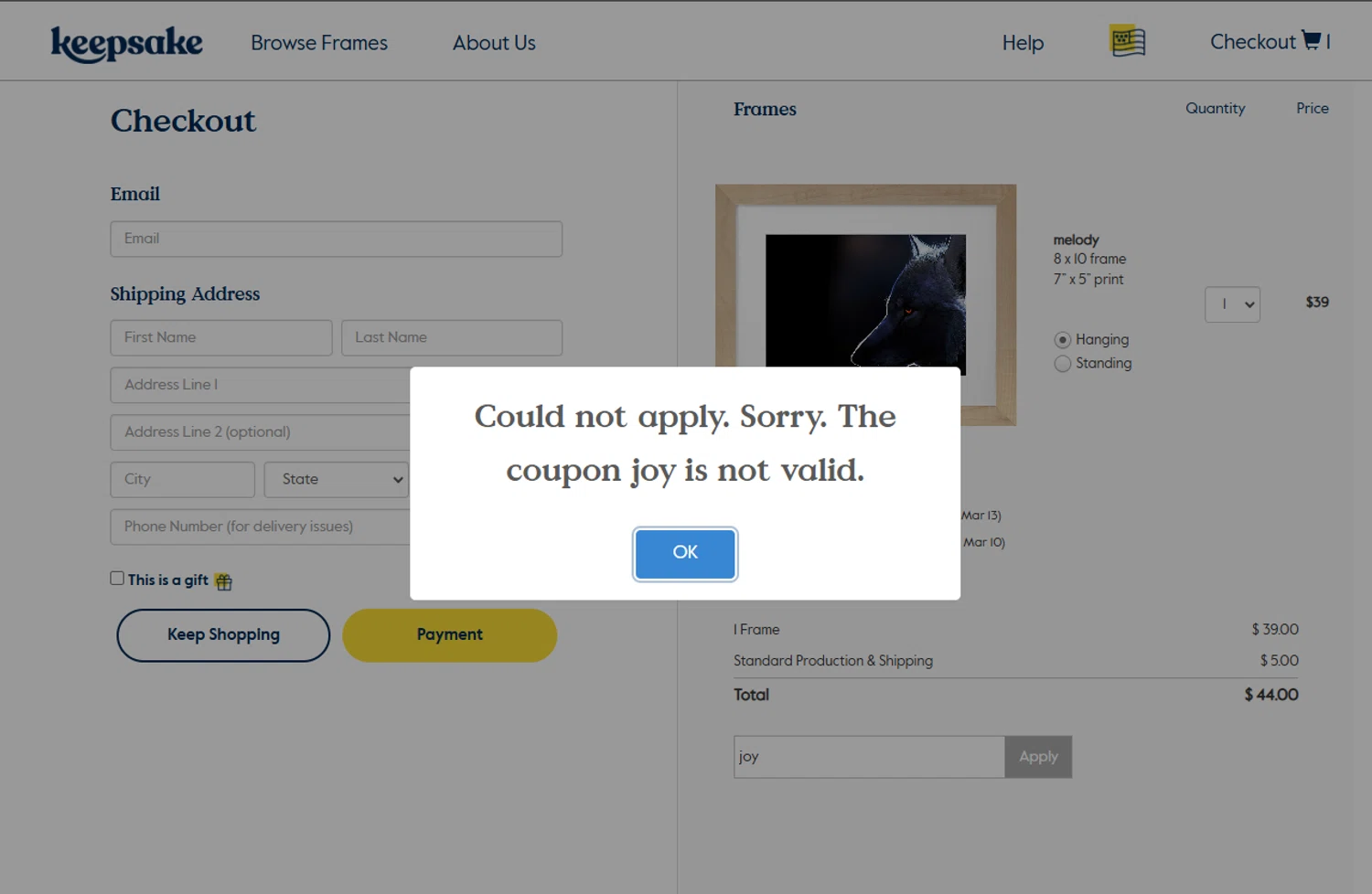 Keepsake Frames Promo Codes - 15% Off Coupons Dec 2025