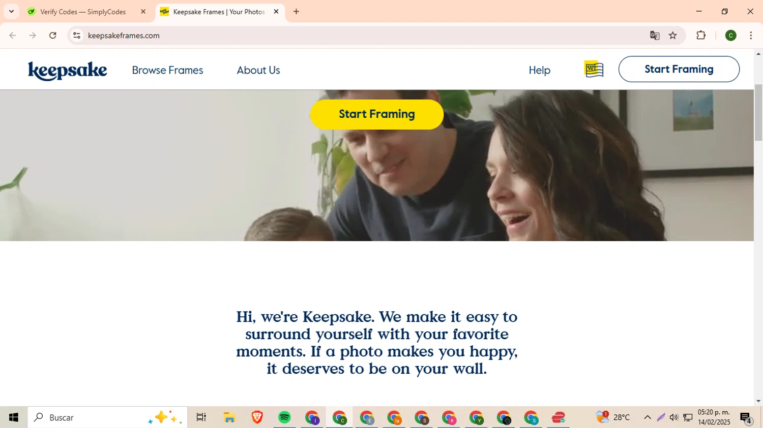 Keepsake Frames Promo Codes - 20% Off Coupons Sep 2025