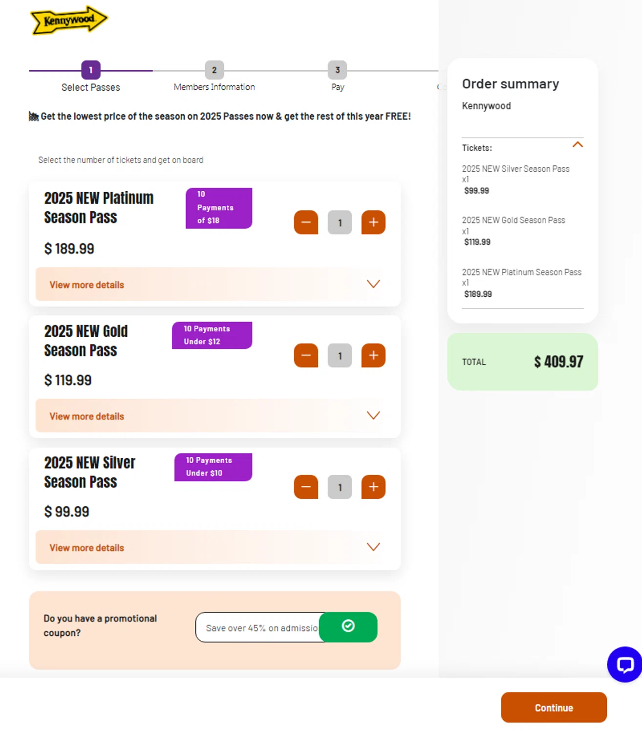 Kennywood Promo Codes - 45% Off | September 2024