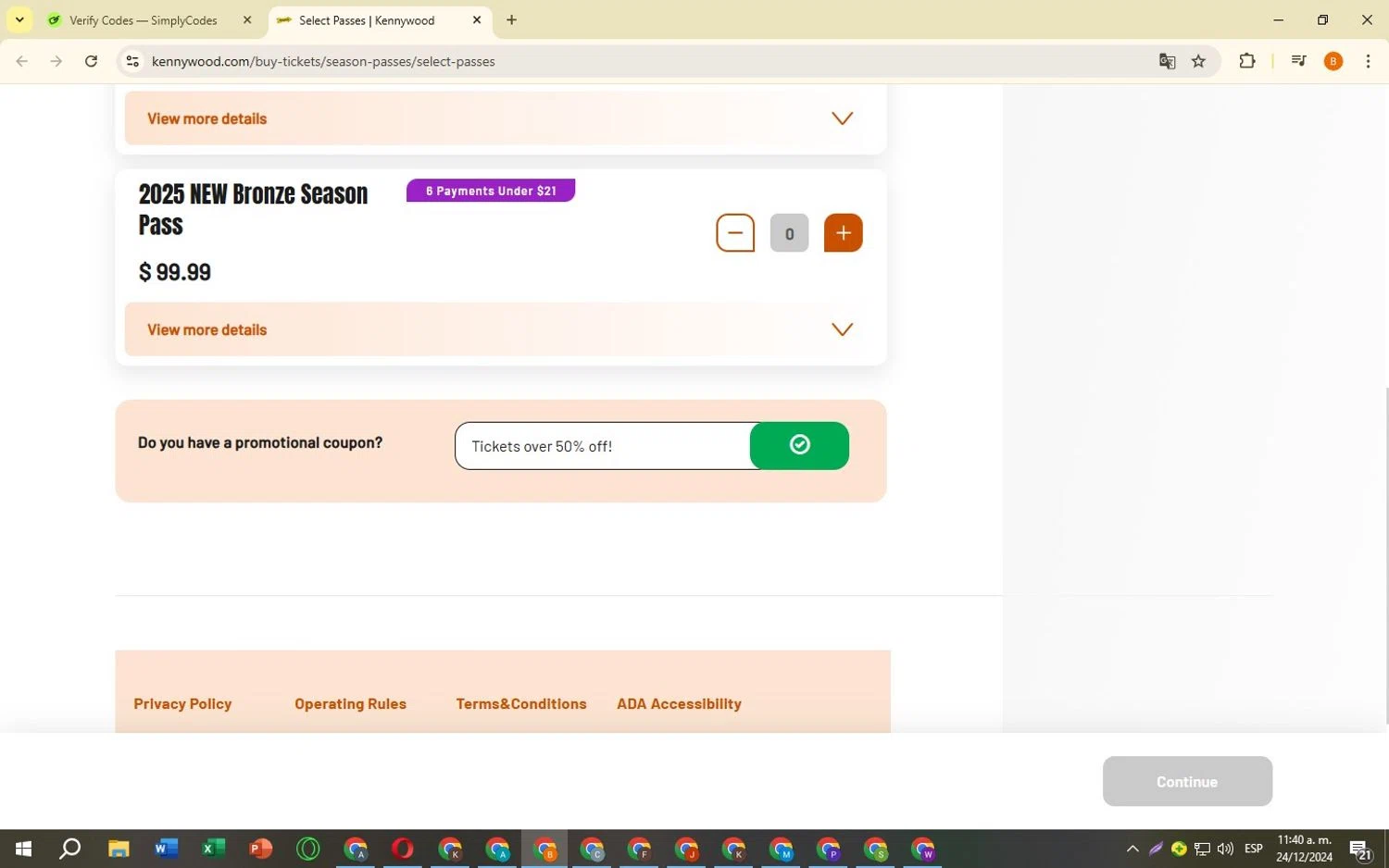 Kennywood Promo Codes (5 Verified) - 50% Off Jan 2025