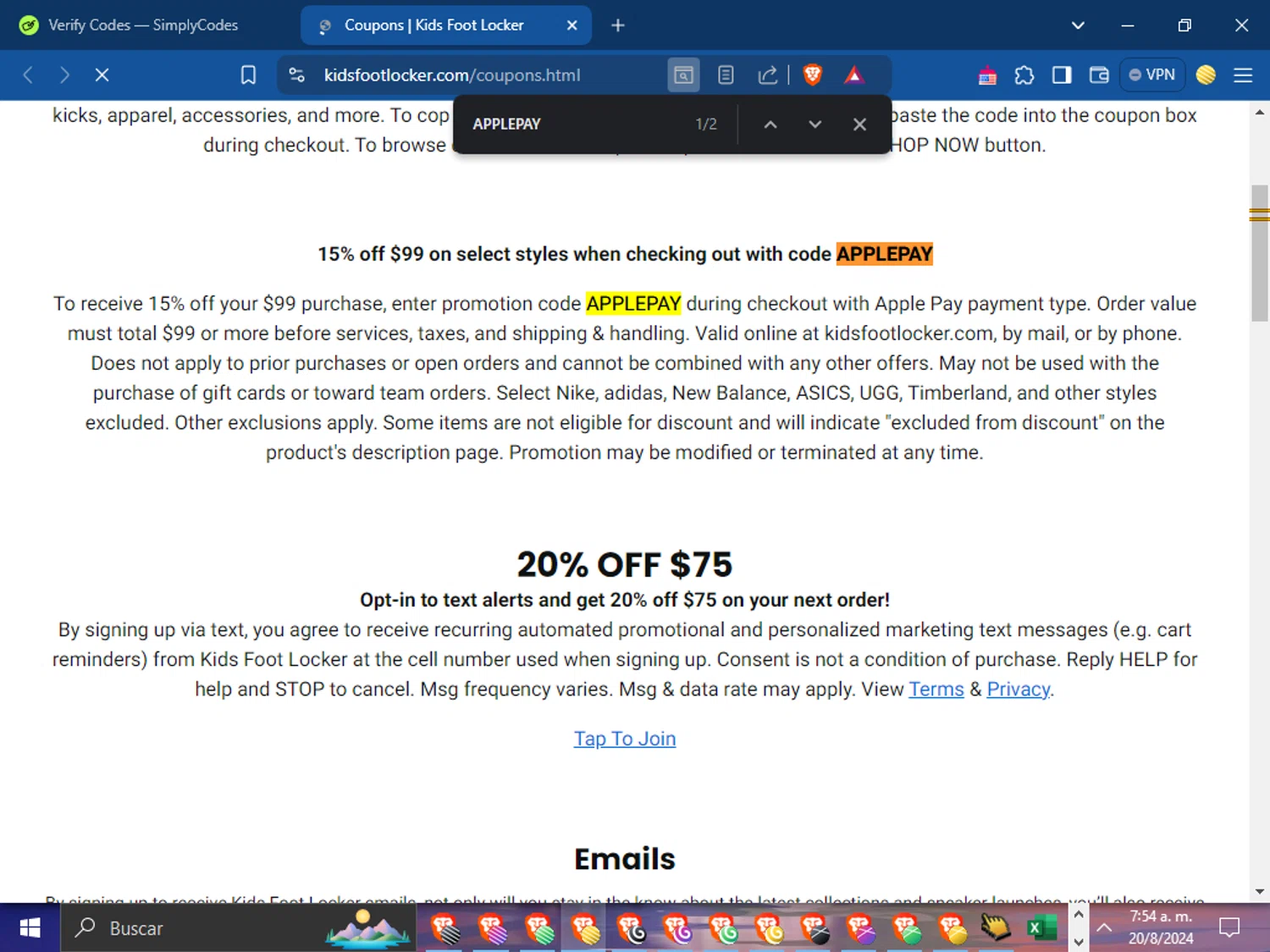 Kids Foot Locker Coupons - 20% Off | October 2024