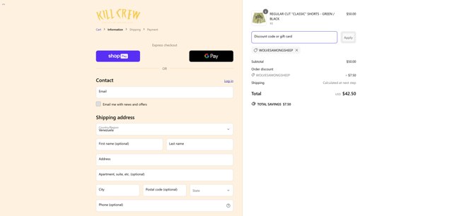 Kill Crew Discount Codes (6 Verified) - 15% Off Apr 2025