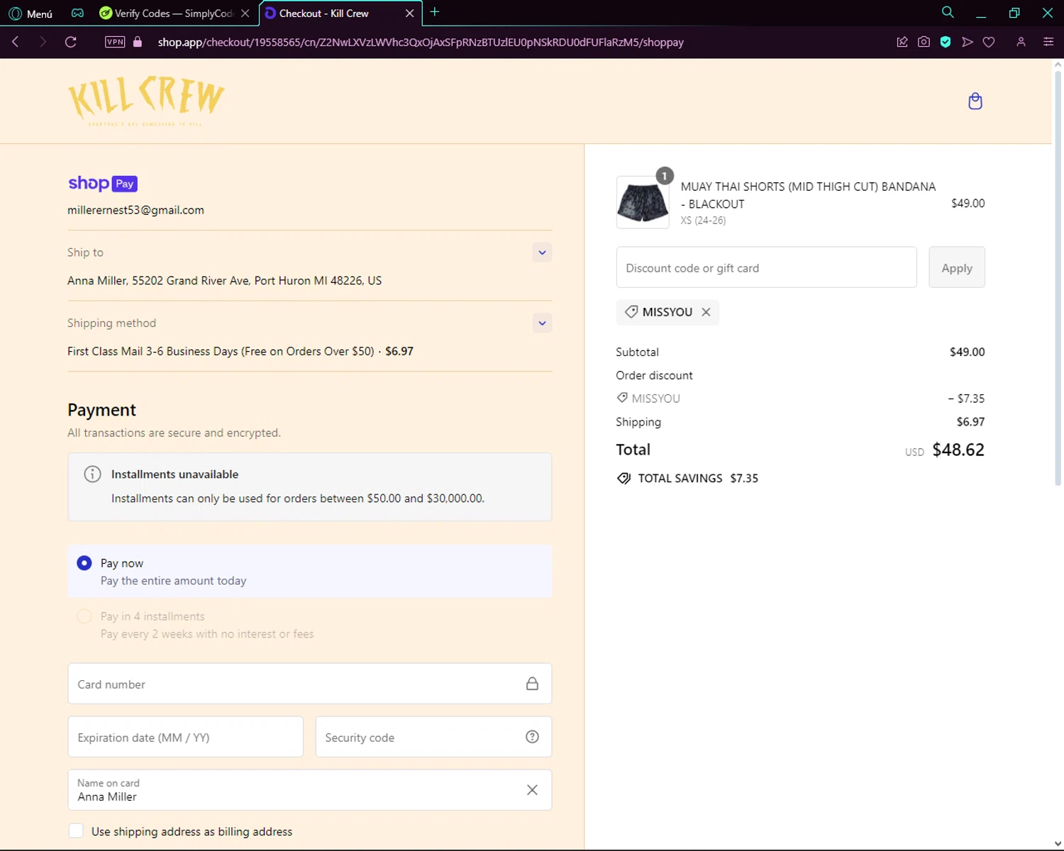 Kill Crew Discount Codes - 15% Off | October 2024