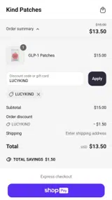 Kind Patches Promo Codes - 10% Off (8 Verified) May 2026