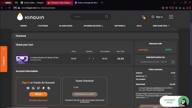 Kinguin Discount Codes (6 Verified) - 10% Off Apr 2025