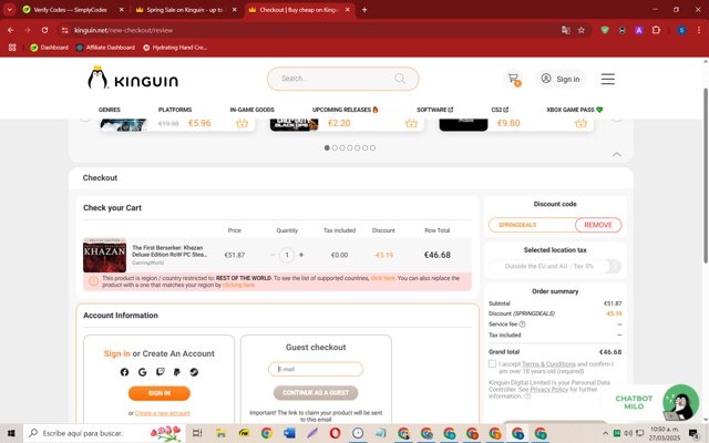Kinguin Discount Codes (3 Verified) - 8% Off w/Code Apr 2025