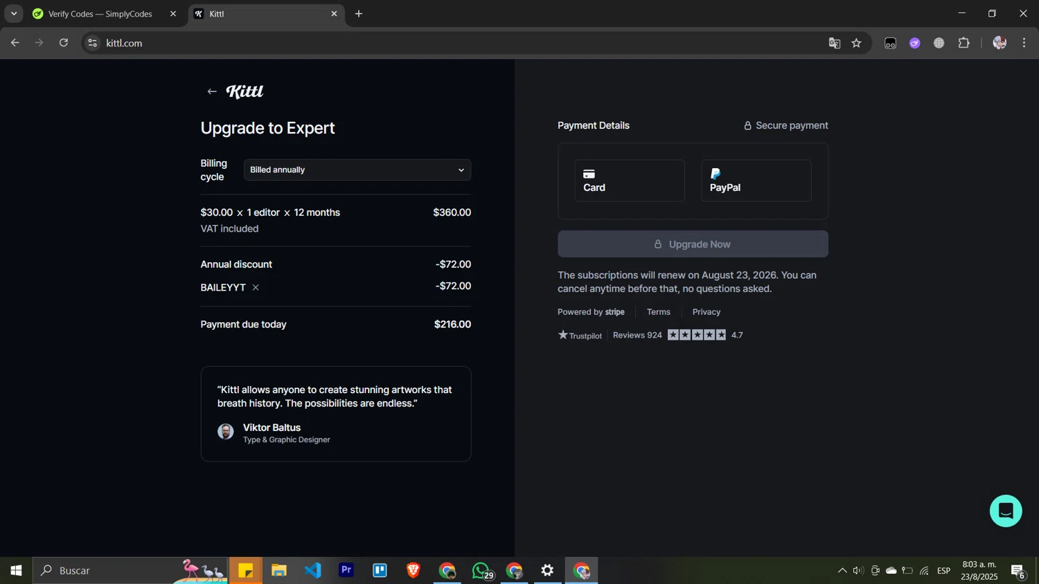 Kittl Promo Codes (32 Verified) - 40% Off Sitewide Oct 2025