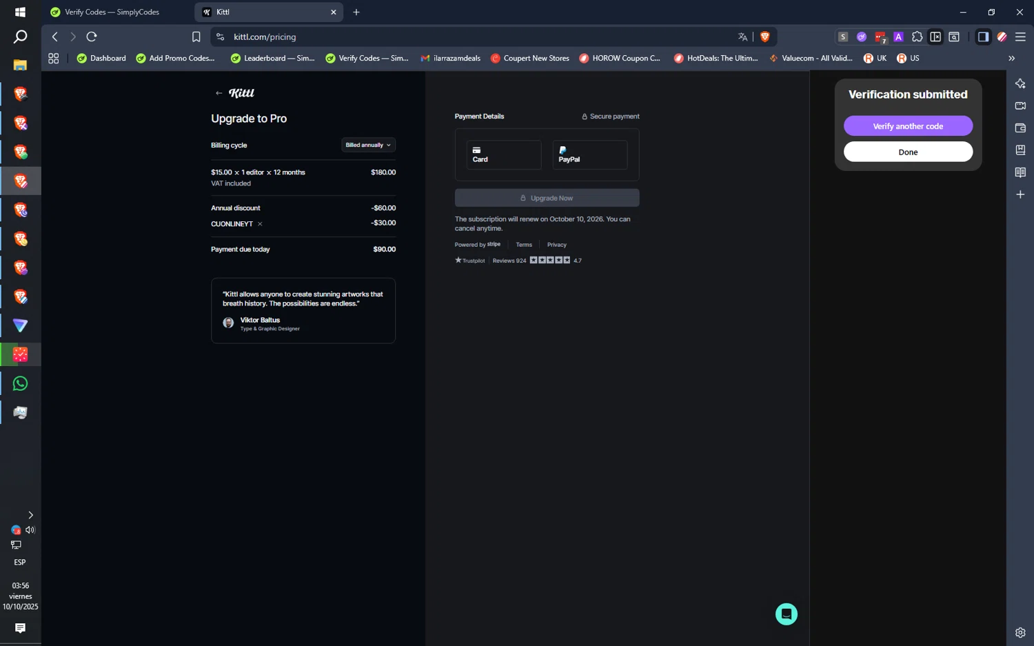 Kittl Promo Codes (32 Verified) - 40% Off Sitewide Oct 2025