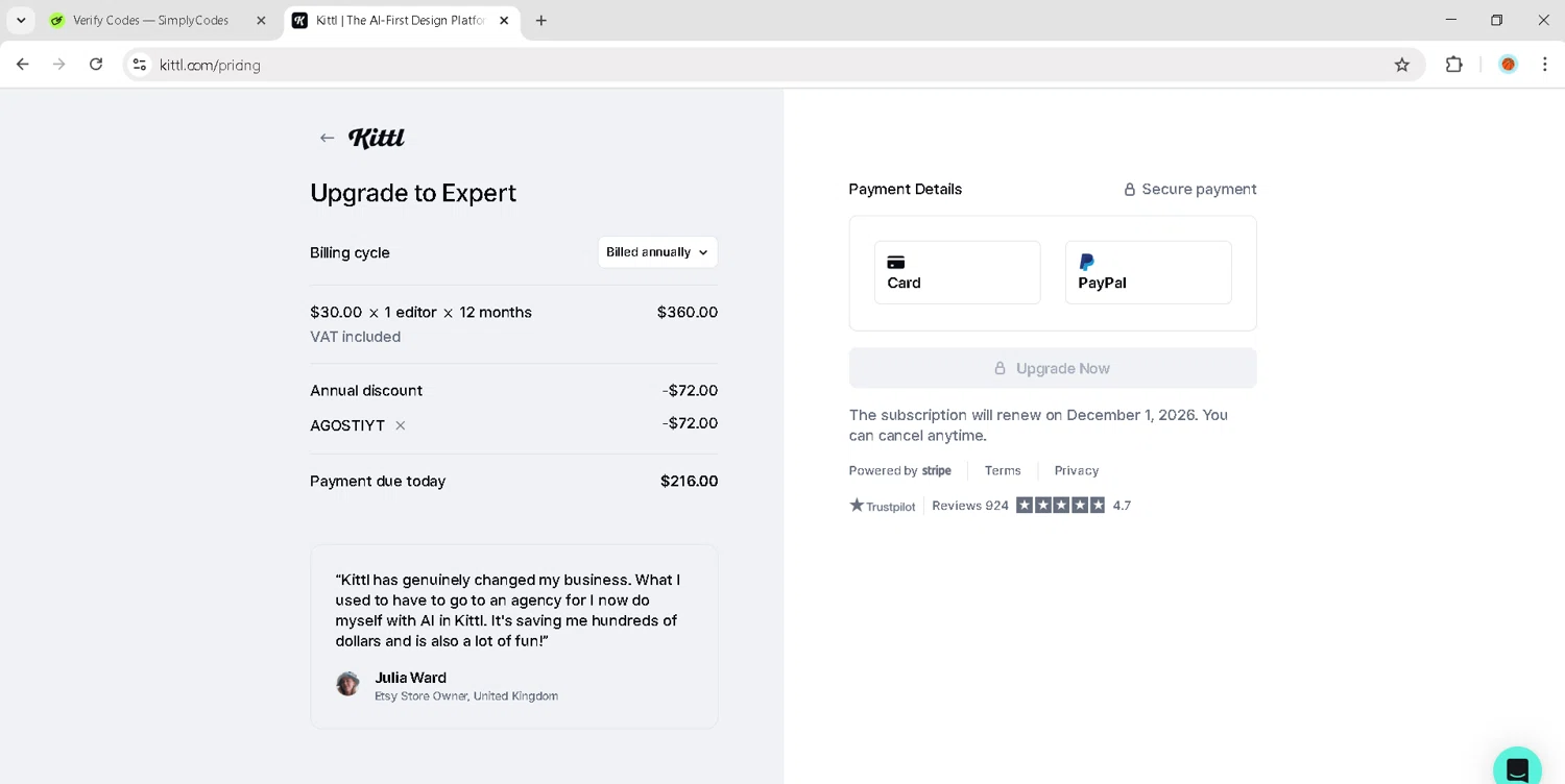 Kittl Promo Codes - 40% Off (32 Verified) Jan 2026