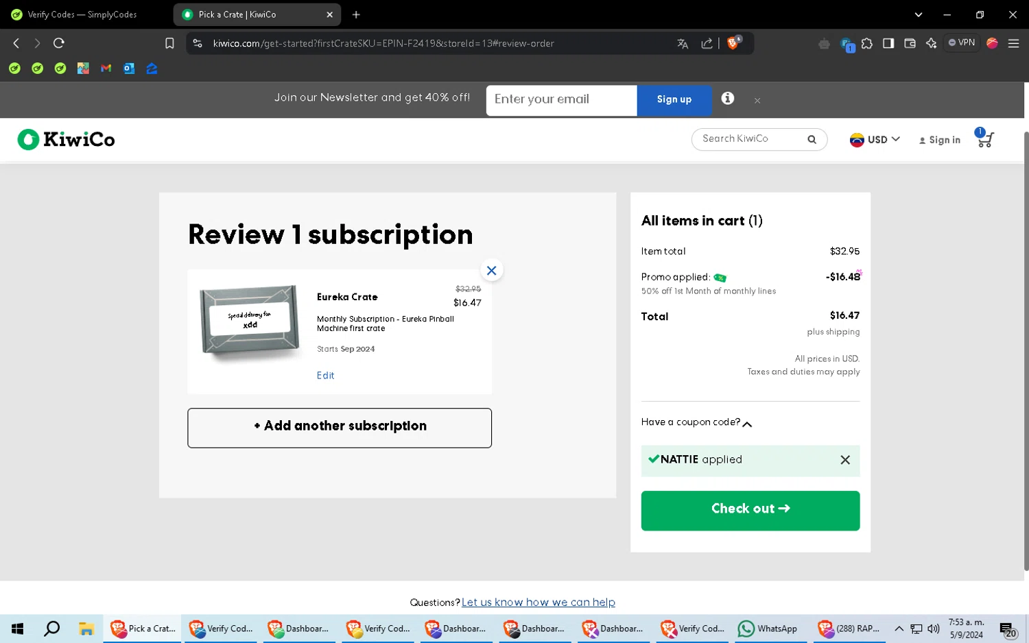 KiwiCo Coupons - $6 Off | September 2024